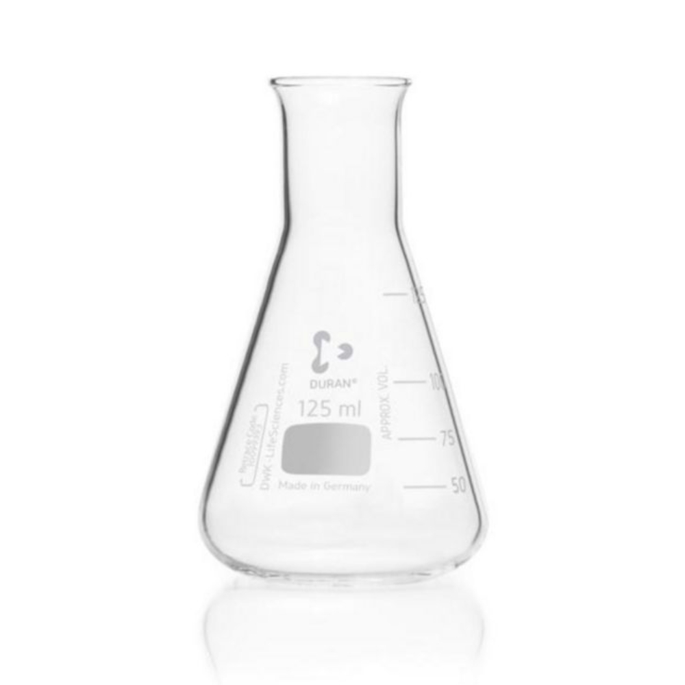 DURAN® Erlenmeyer Flask, narrow neck, 125 mL - Buy Now